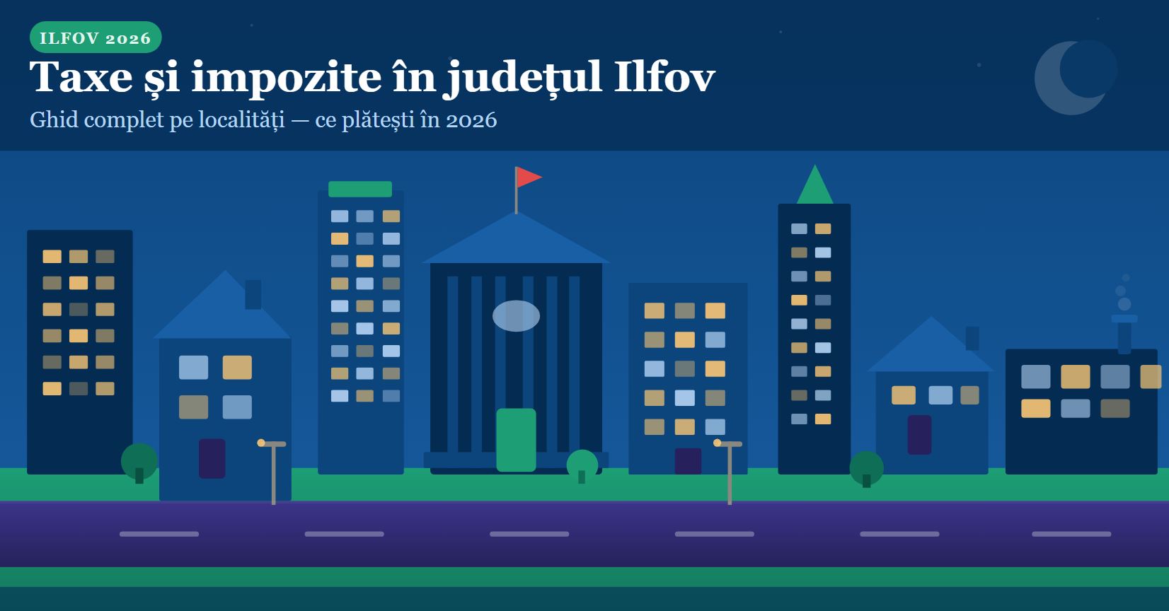 Taxe și impozite Ilfov 2026 — ghid complet pe localități - Ilfovul.ro